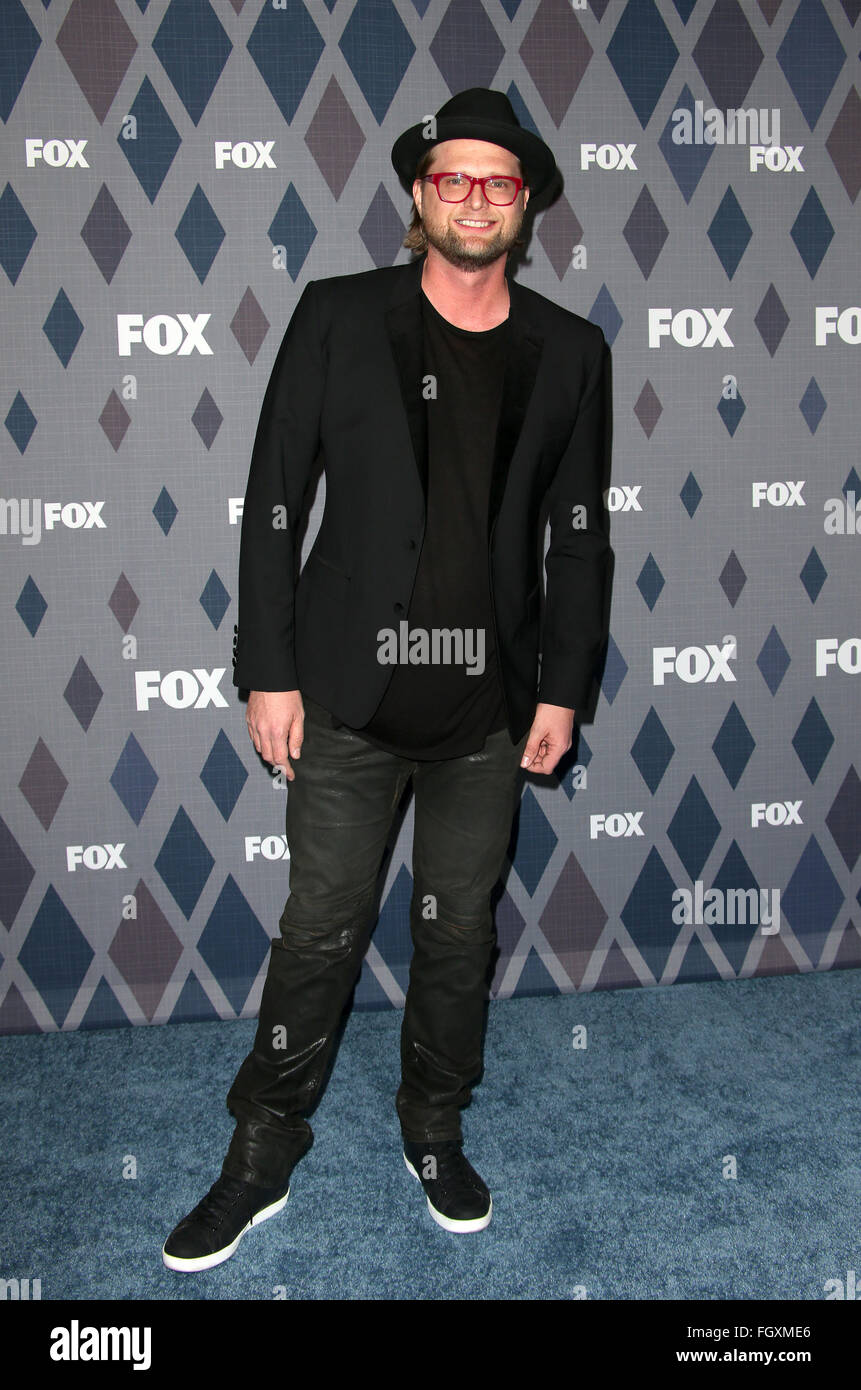 FOX Winter TCA 2016 All-Star Party - Arrivals Featuring: Adam Anders ...