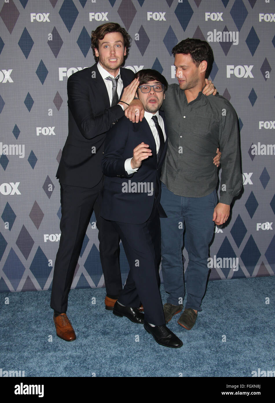 FOX Winter TCA 2016 All-Star Party - Arrivals Featuring: Jack Cutmore ...