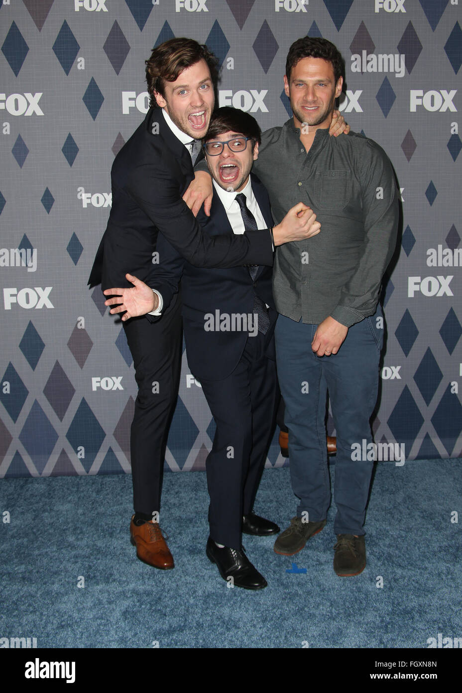 FOX Winter TCA 2016 All-Star Party - Arrivals Featuring: Jack Cutmore ...