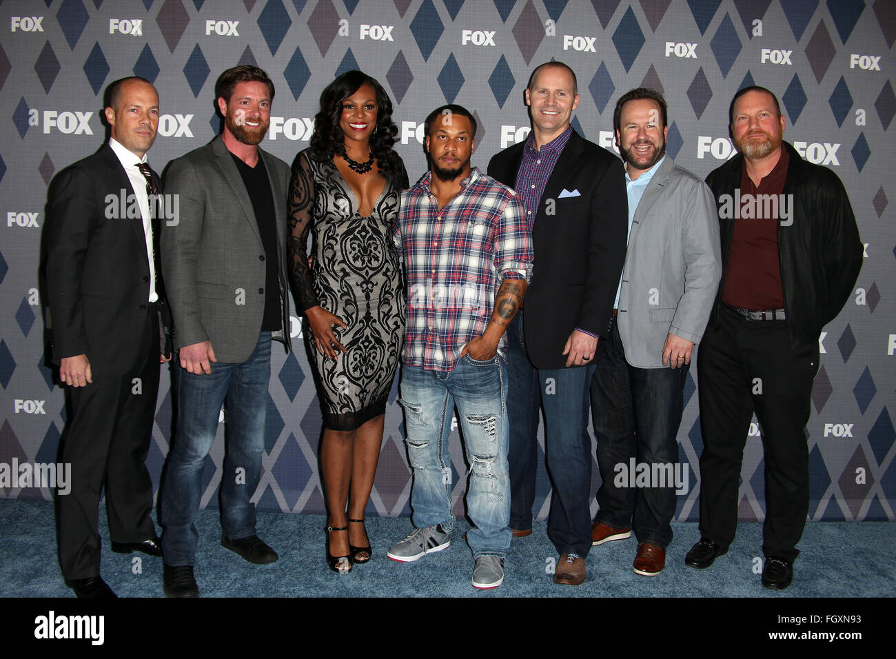 FOX Winter TCA 2016 All-Star Party - Arrivals Featuring: Noah Galloway ...