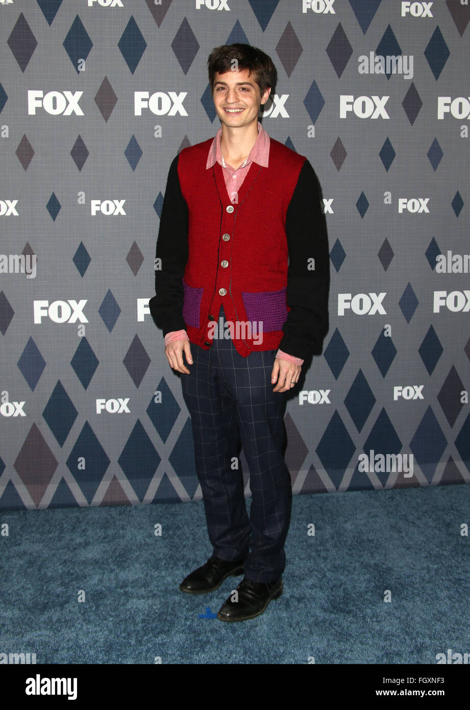FOX Winter TCA 2016 All-Star Party - Arrivals Featuring: Simon Rich ...