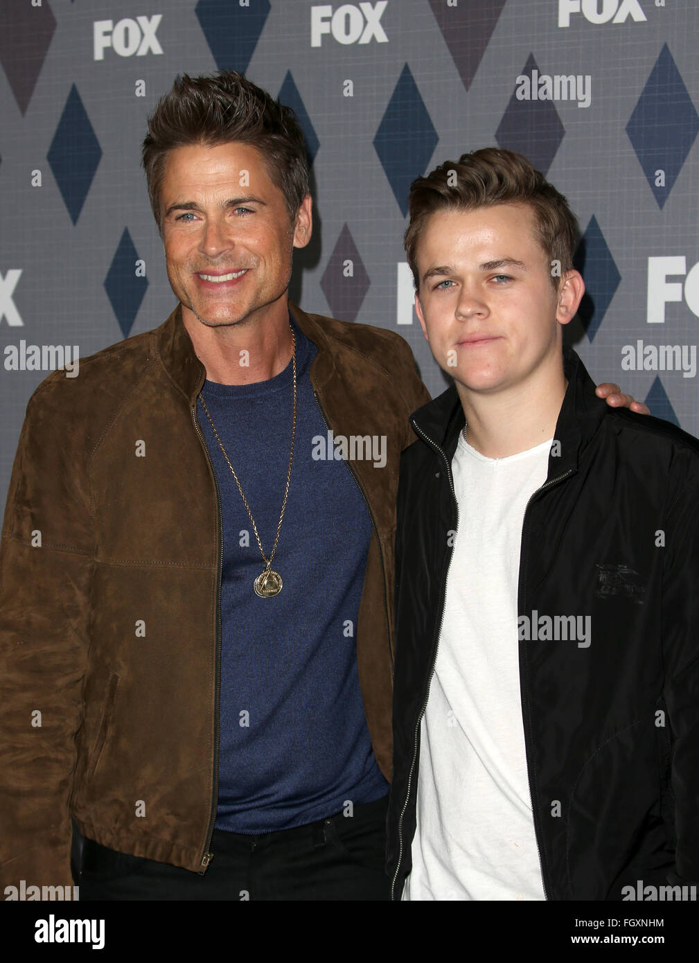 FOX Winter TCA 2016 All-Star Party - Arrivals Featuring: Rob Lowe, John ...