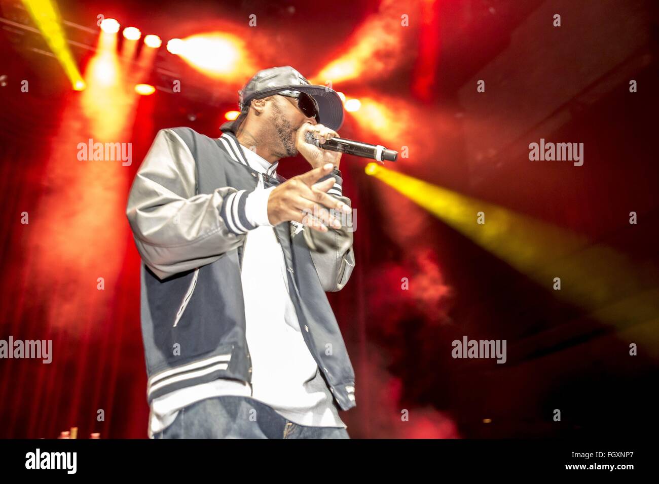 Rap legends Warren G and Krayzie Bone from Bone Thugs-N-Harmony perform ...