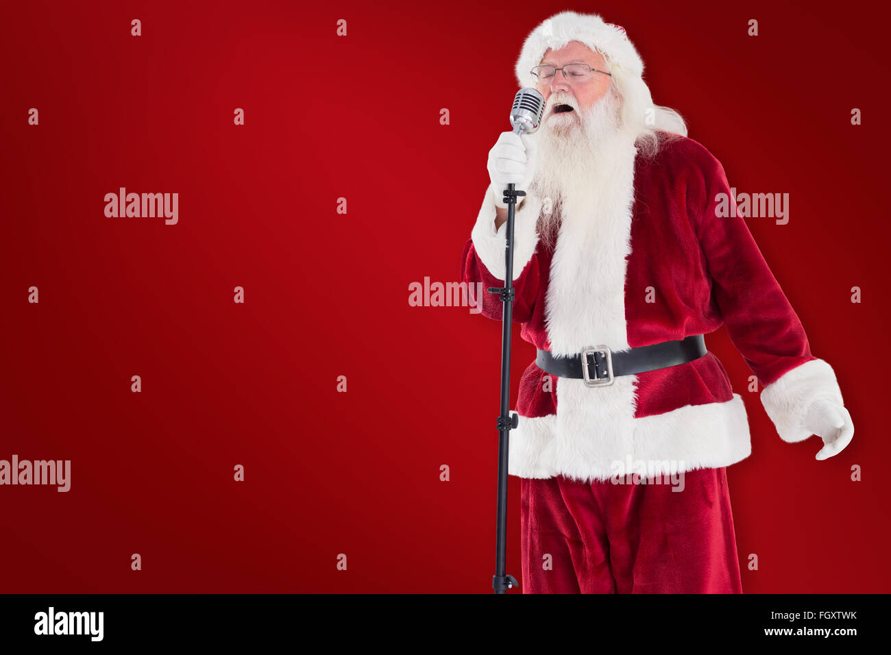 Man dress like santa hi-res stock photography and images - Alamy