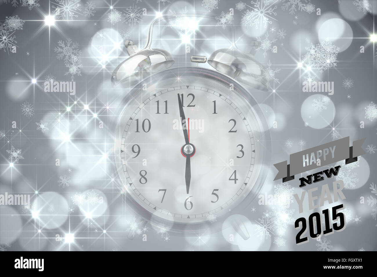 Composite image of happy new year Stock Photo - Alamy