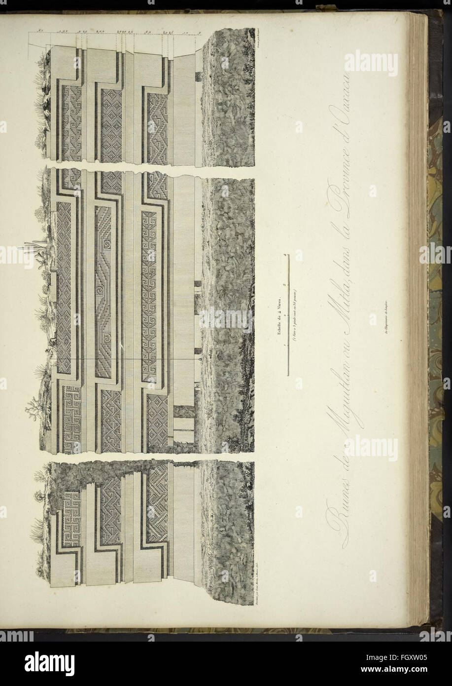 This 1813 work features detailed depictions of the Andean mountain ...