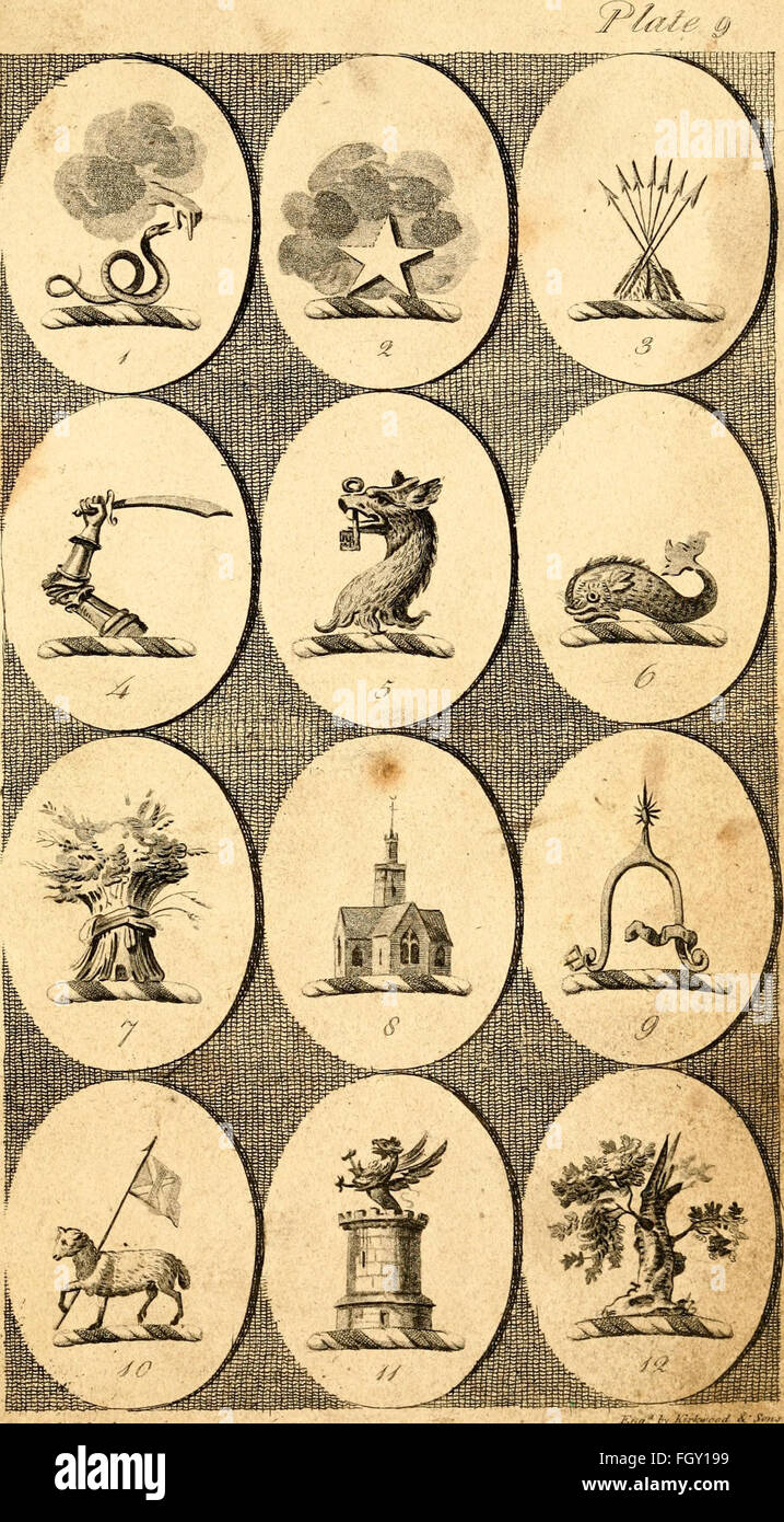 A reference work on British heraldry, providing detailed descriptions ...