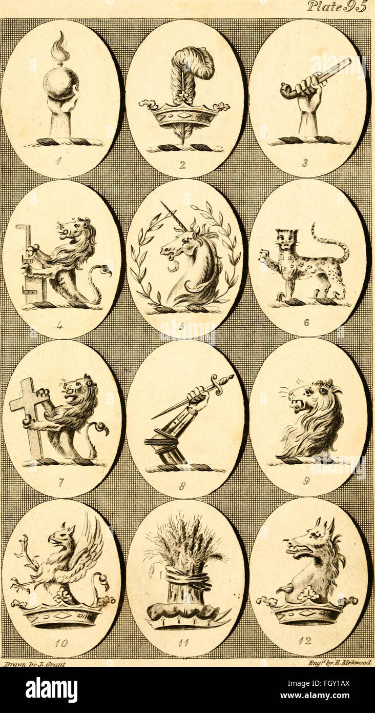 British crests - containing the crests and mottos of the families of ...