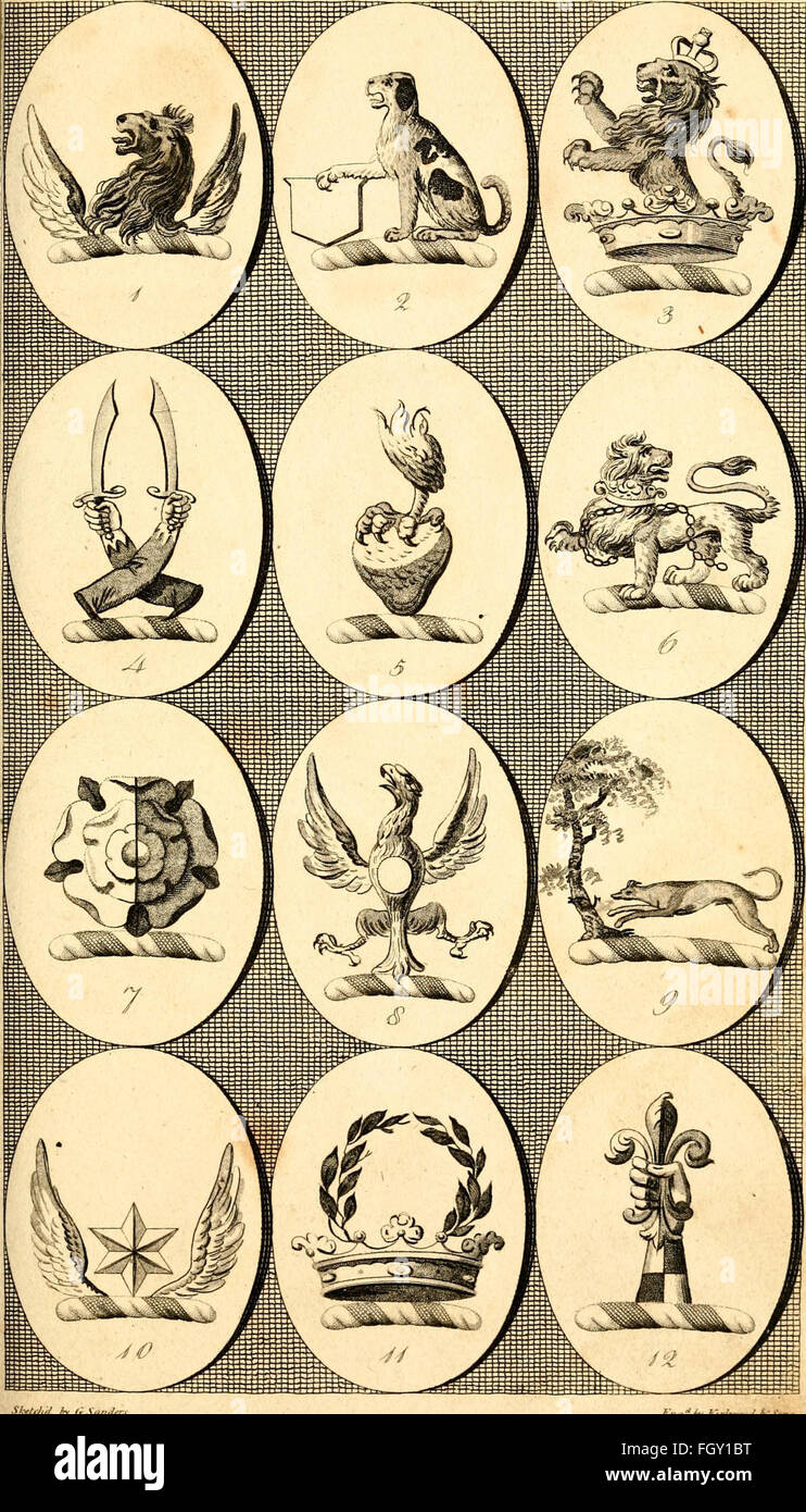 British crests - containing the crests and mottos of the families of ...