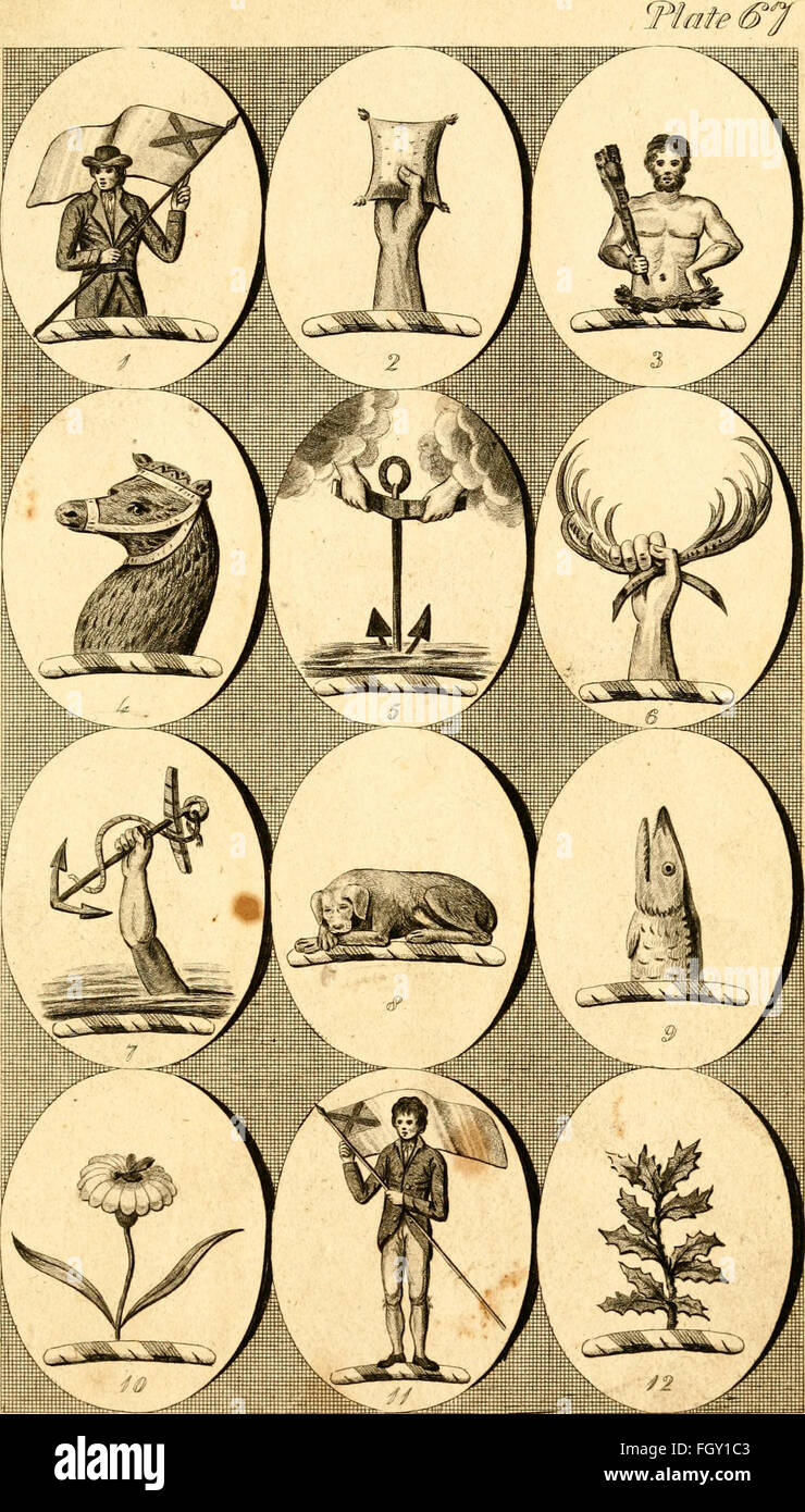 British crests - containing the crests and mottos of the families of ...