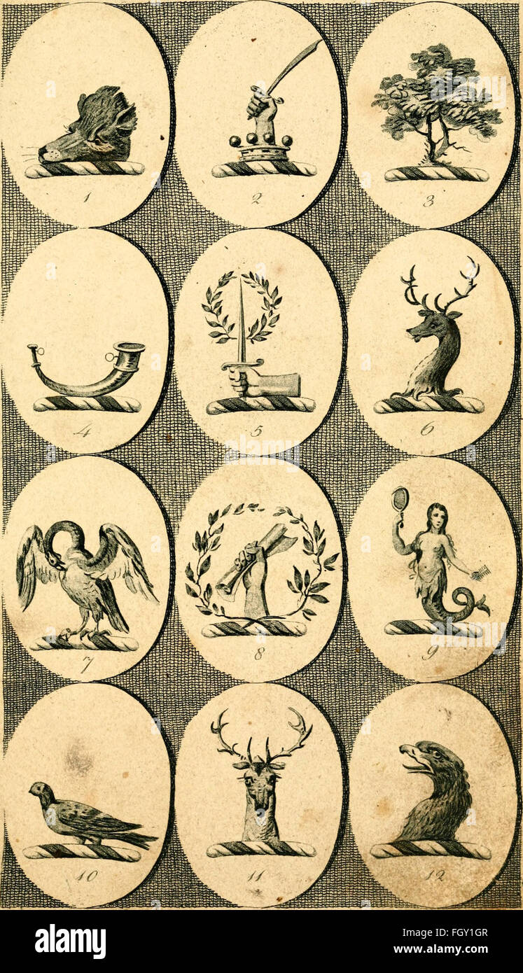 British crests - containing the crests and mottos of the families of ...