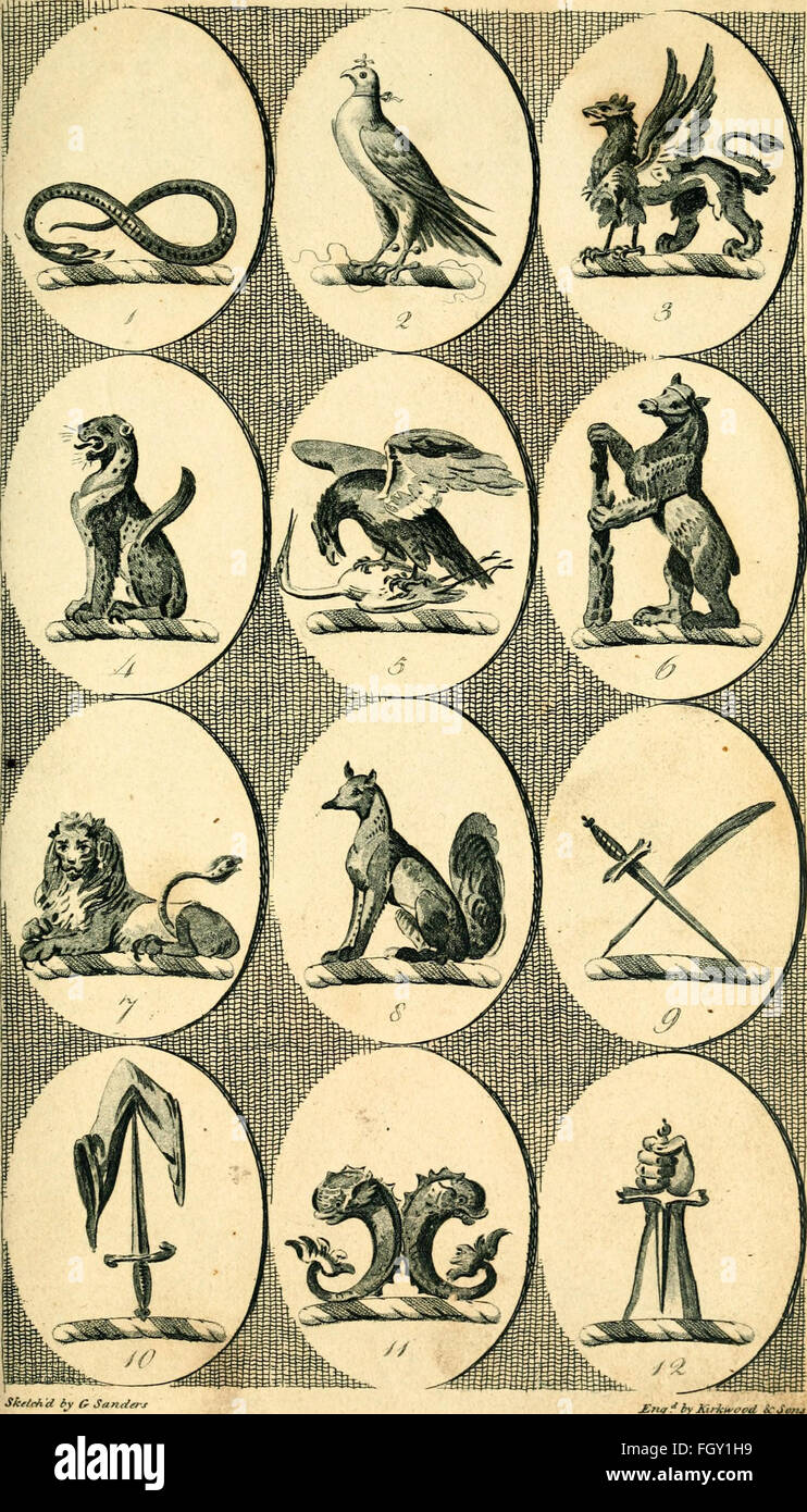 This book compiles the heraldic crests and mottos of British and Irish ...