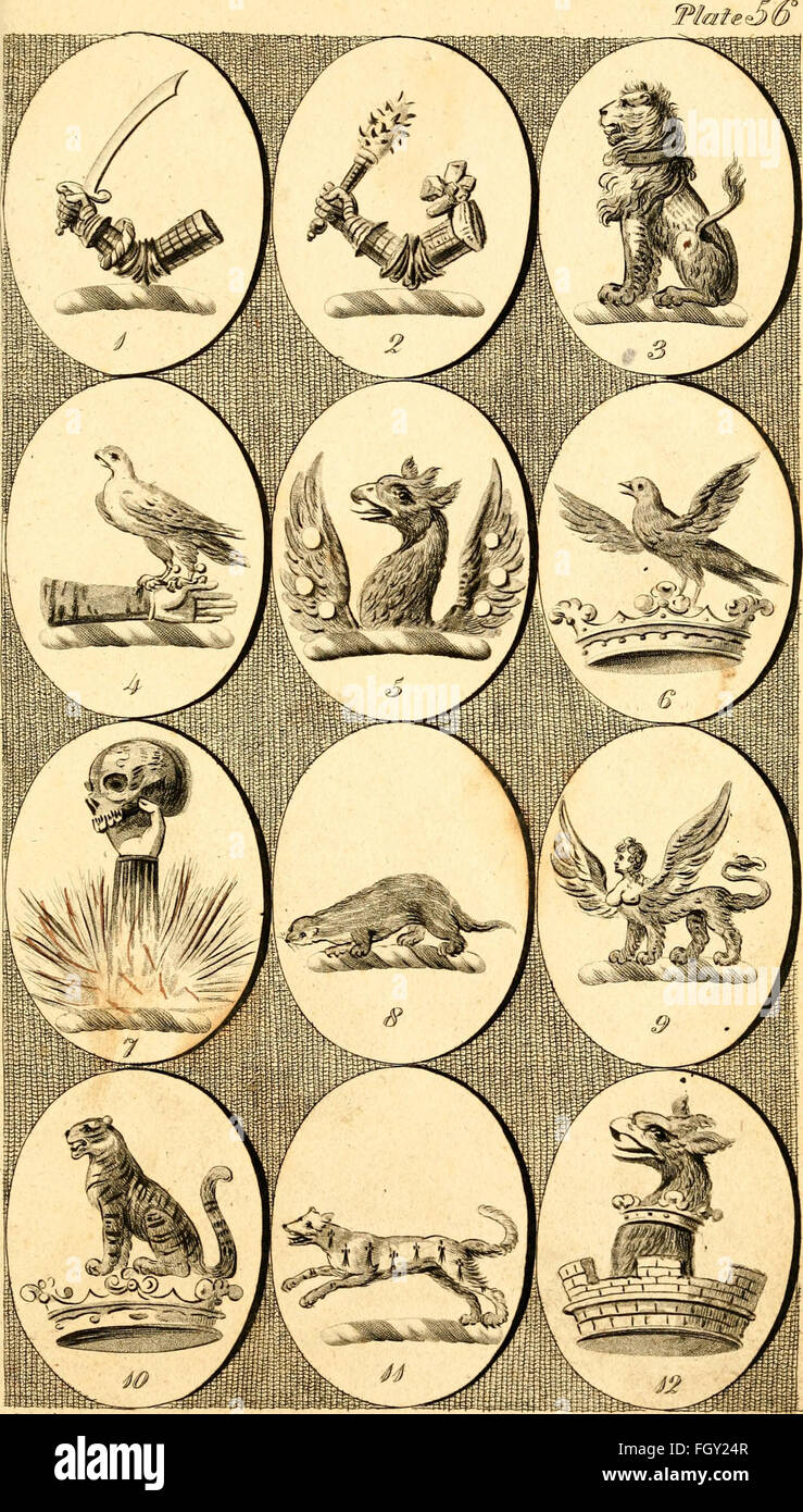 This work presents the crests and mottos of British and Irish families ...