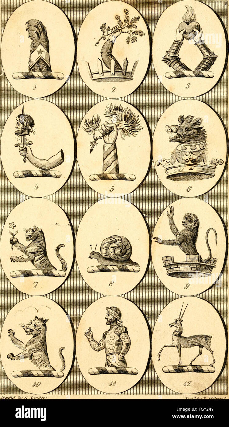 British crests - containing the crests and mottos of the families of ...