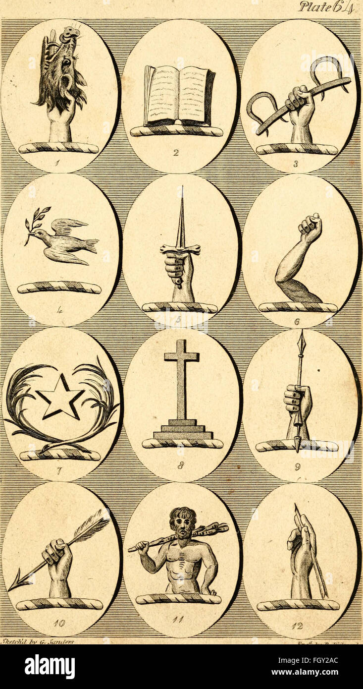 British crests - containing the crests and mottos of the families of ...