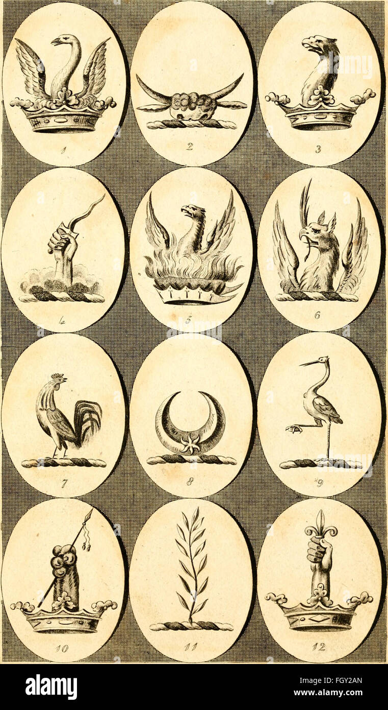 British crests - containing the crests and mottos of the families of ...