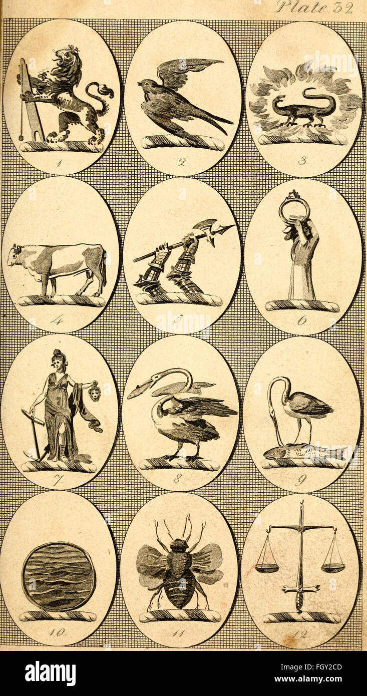 British crests - containing the crests and mottos of the families of ...