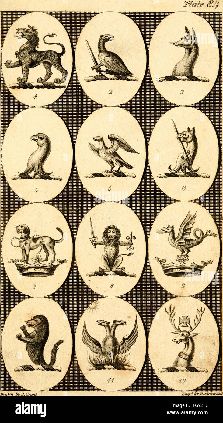 British crests - containing the crests and mottos of the families of ...