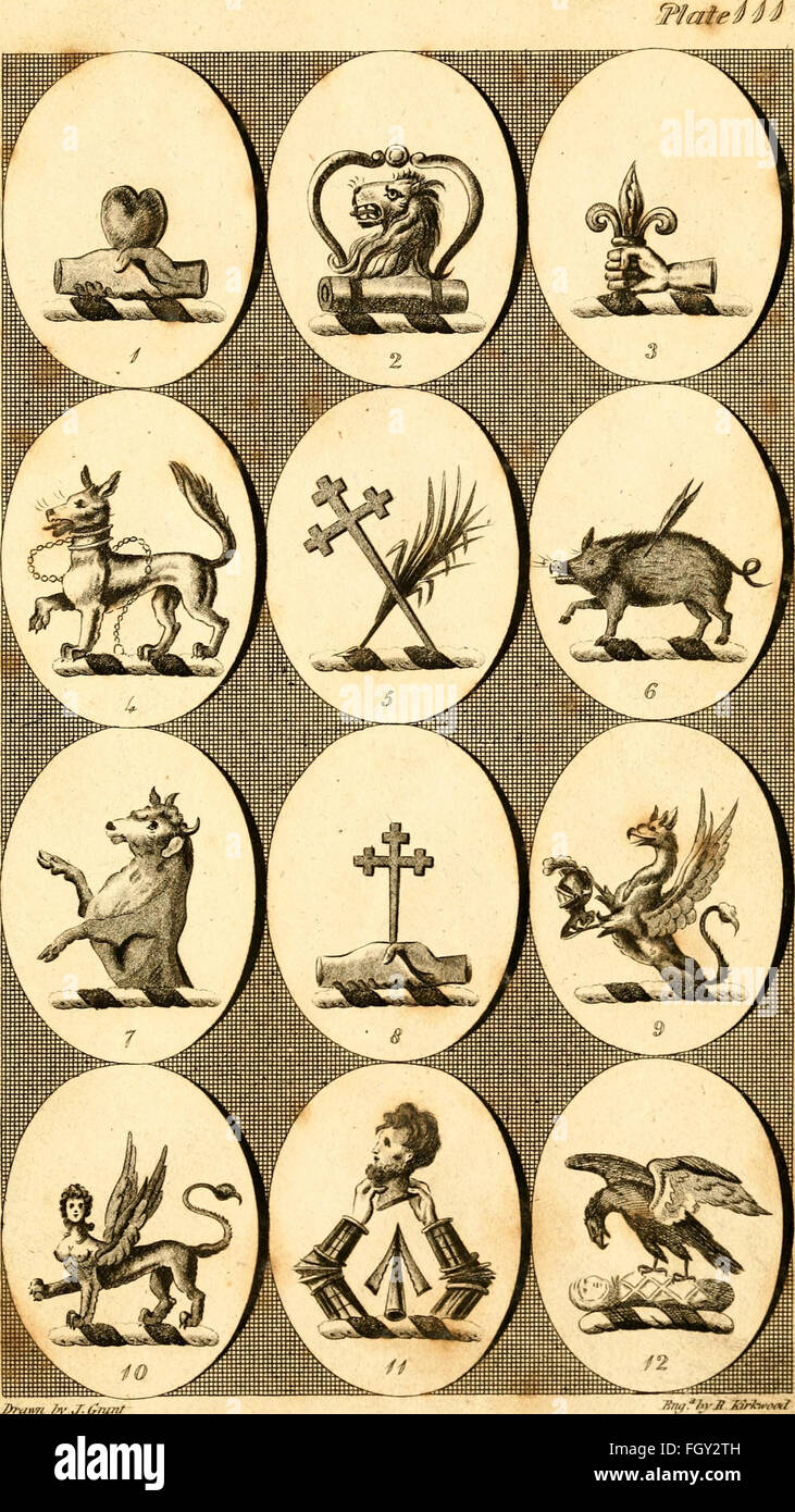 British crests - containing the crests and mottos of the families of ...