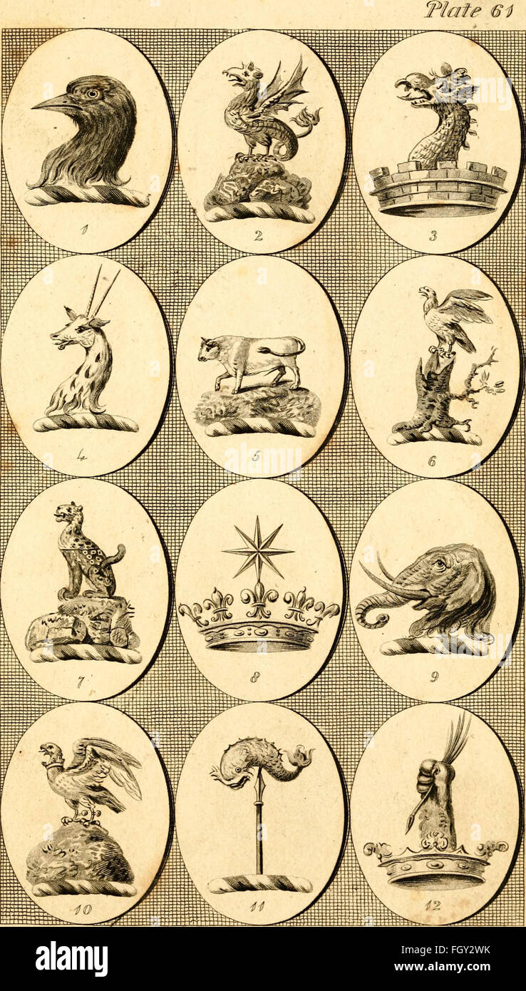 British crests - containing the crests and mottos of the families of ...