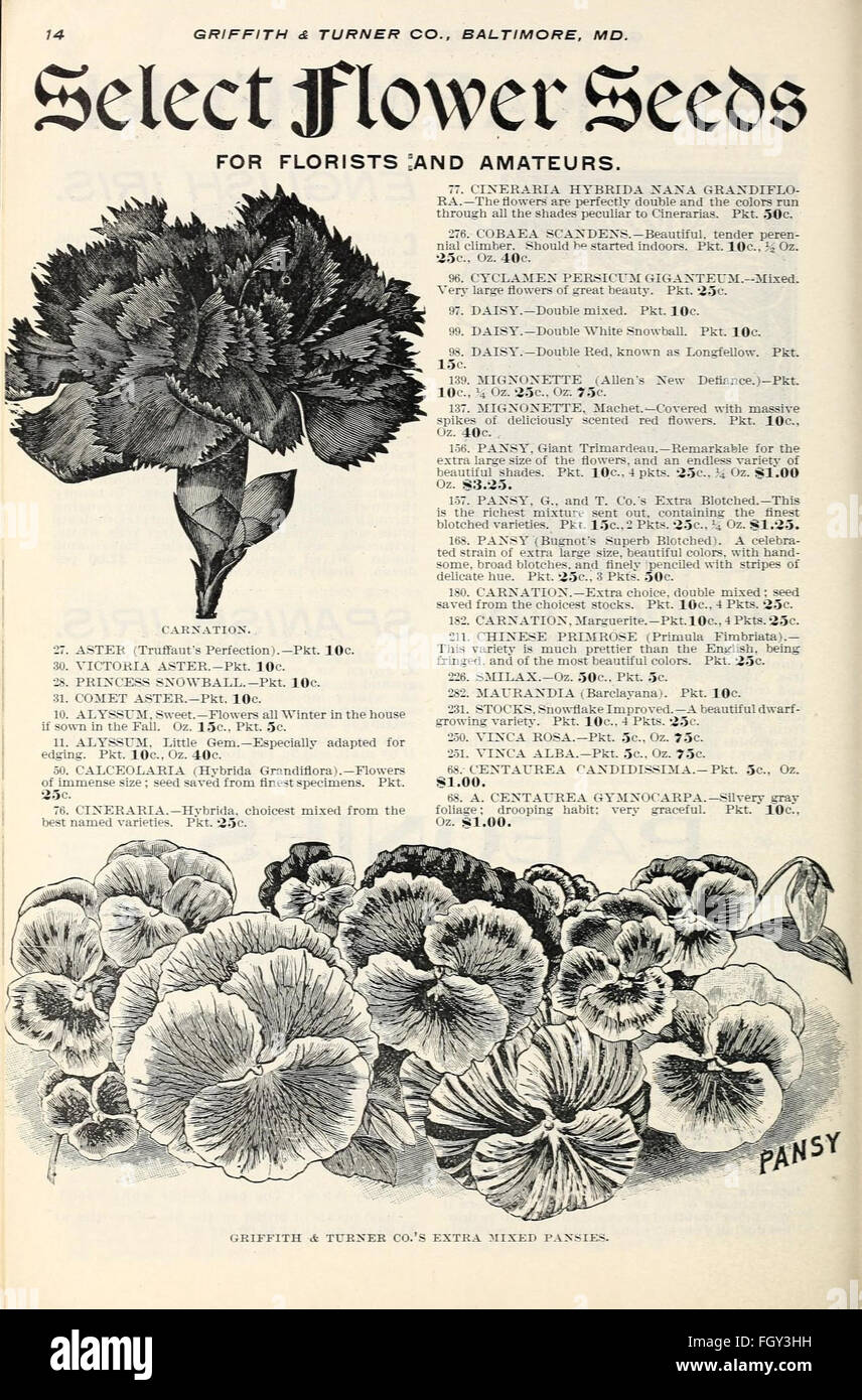 This catalog provides a comprehensive list of various bulbs and seeds ...