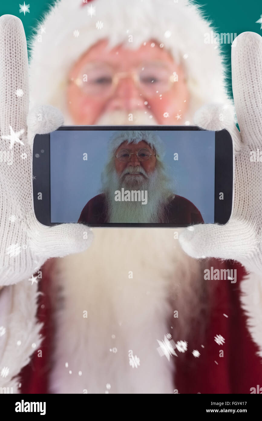 Santa green screen hi-res stock photography and images - Alamy