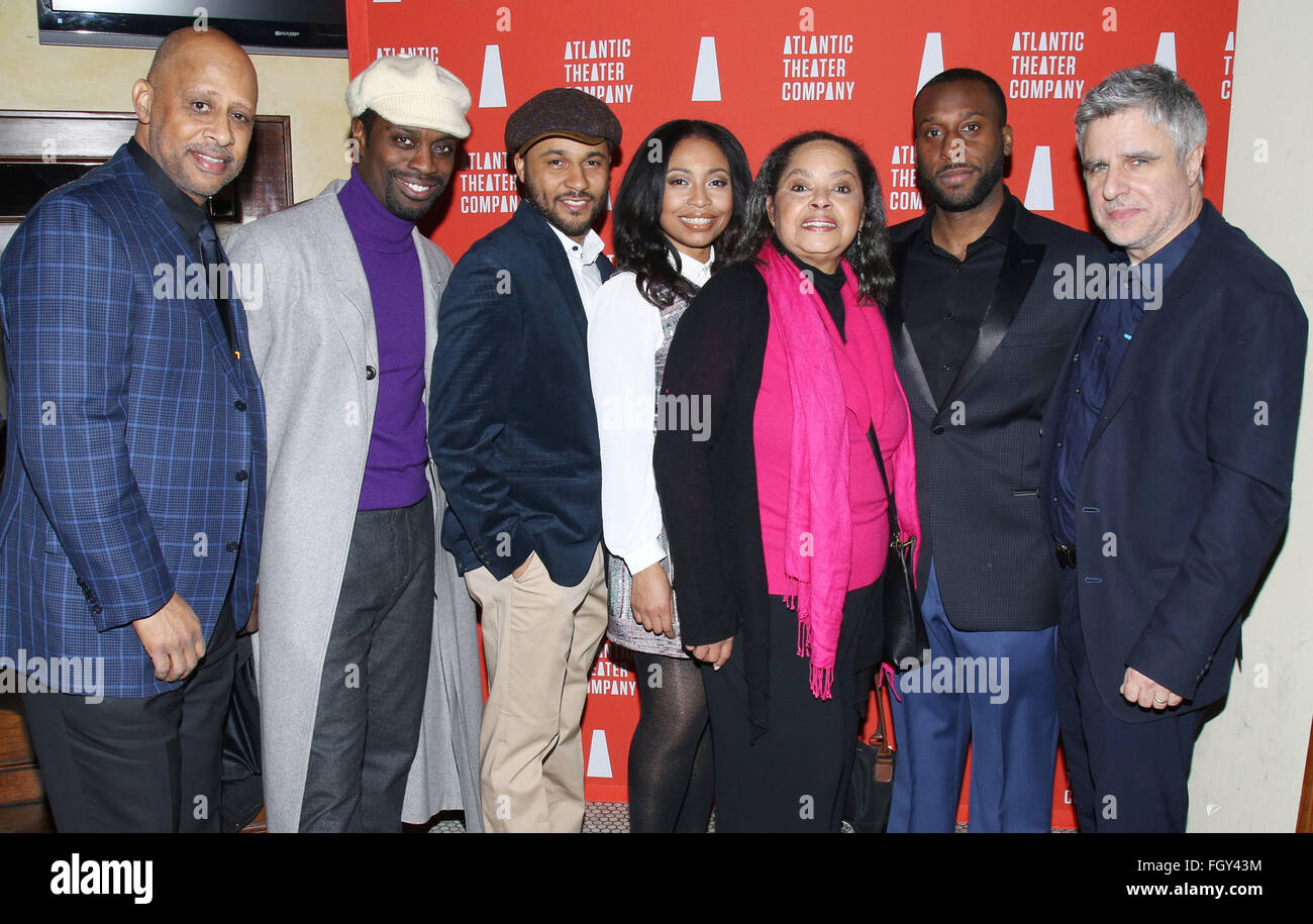 Opening night party for Atlantic Theater Company's Skeleton Crew held ...