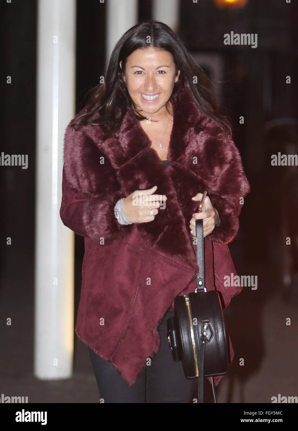 Hayley Tamaddon outside ITV Studios Featuring: Hayley Tamaddon Where ...