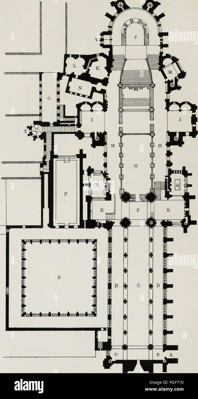 Church and conventual arrangement. With copious references, a complete ...