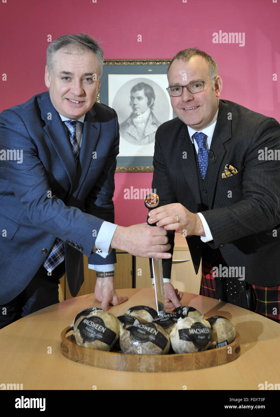 Cabinet Secretary for Food Richard Lochhead visits leading haggis ...