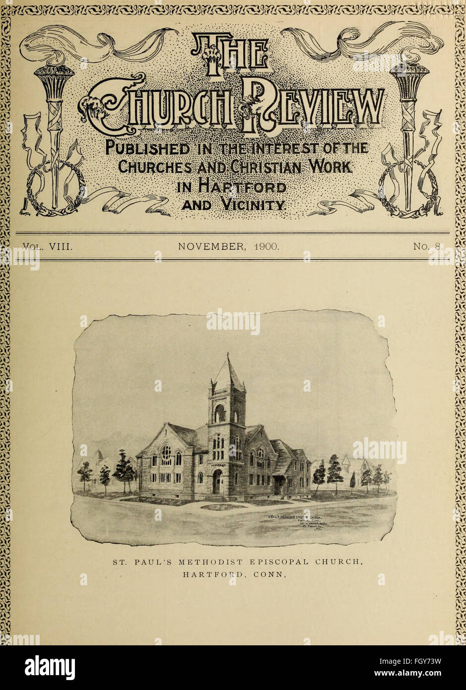 A publication focused on religious issues and church activities in the ...