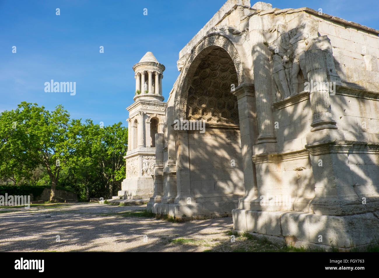 Glanum mausoleum hi-res stock photography and images - Alamy