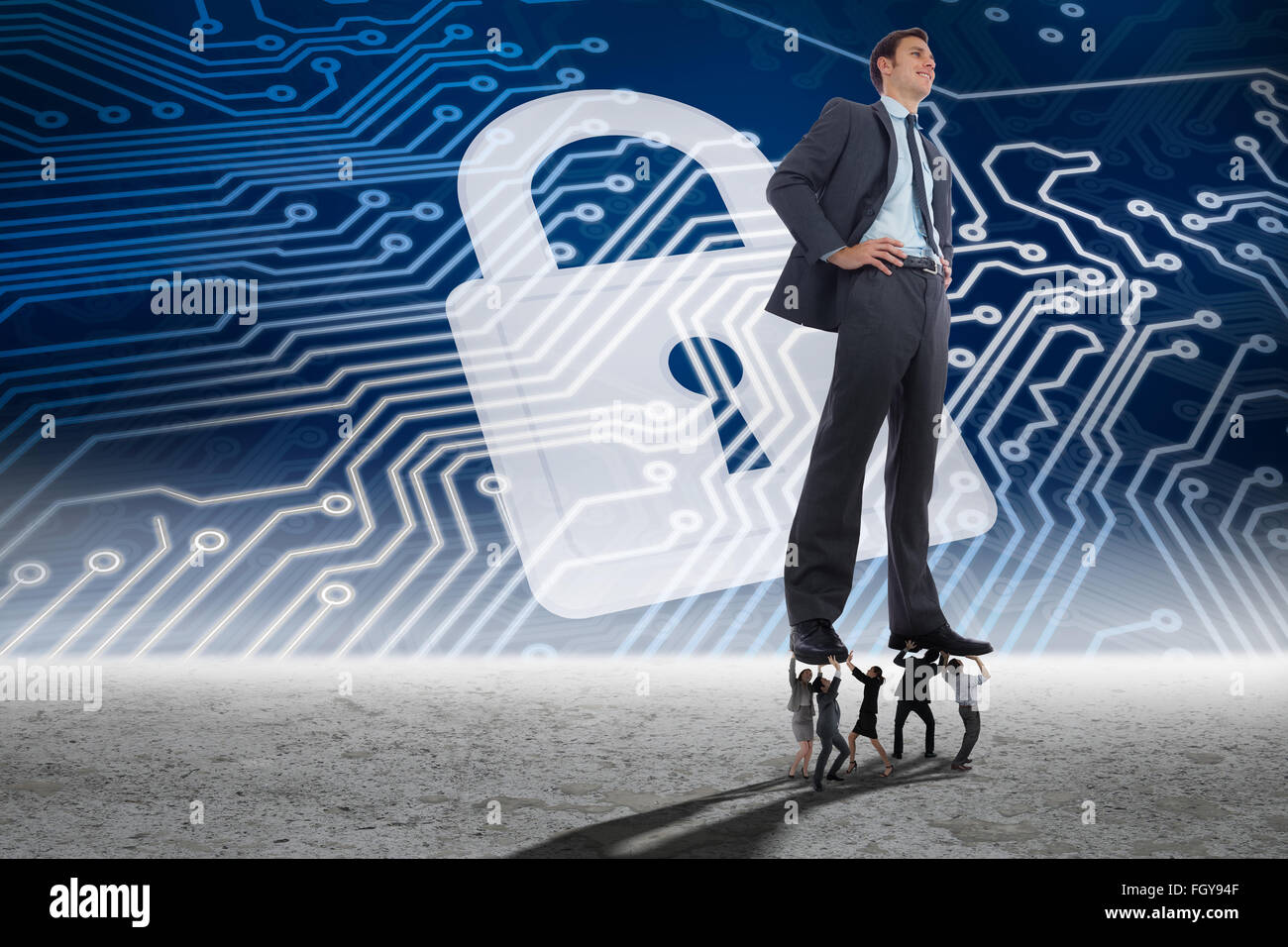 Business computer hardware support team hi-res stock photography and ...