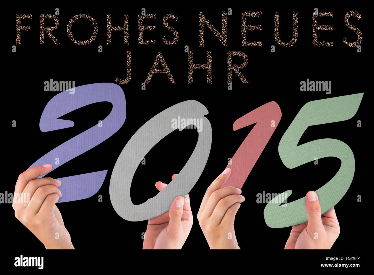 Hands holding poster hi-res stock photography and images - Alamy