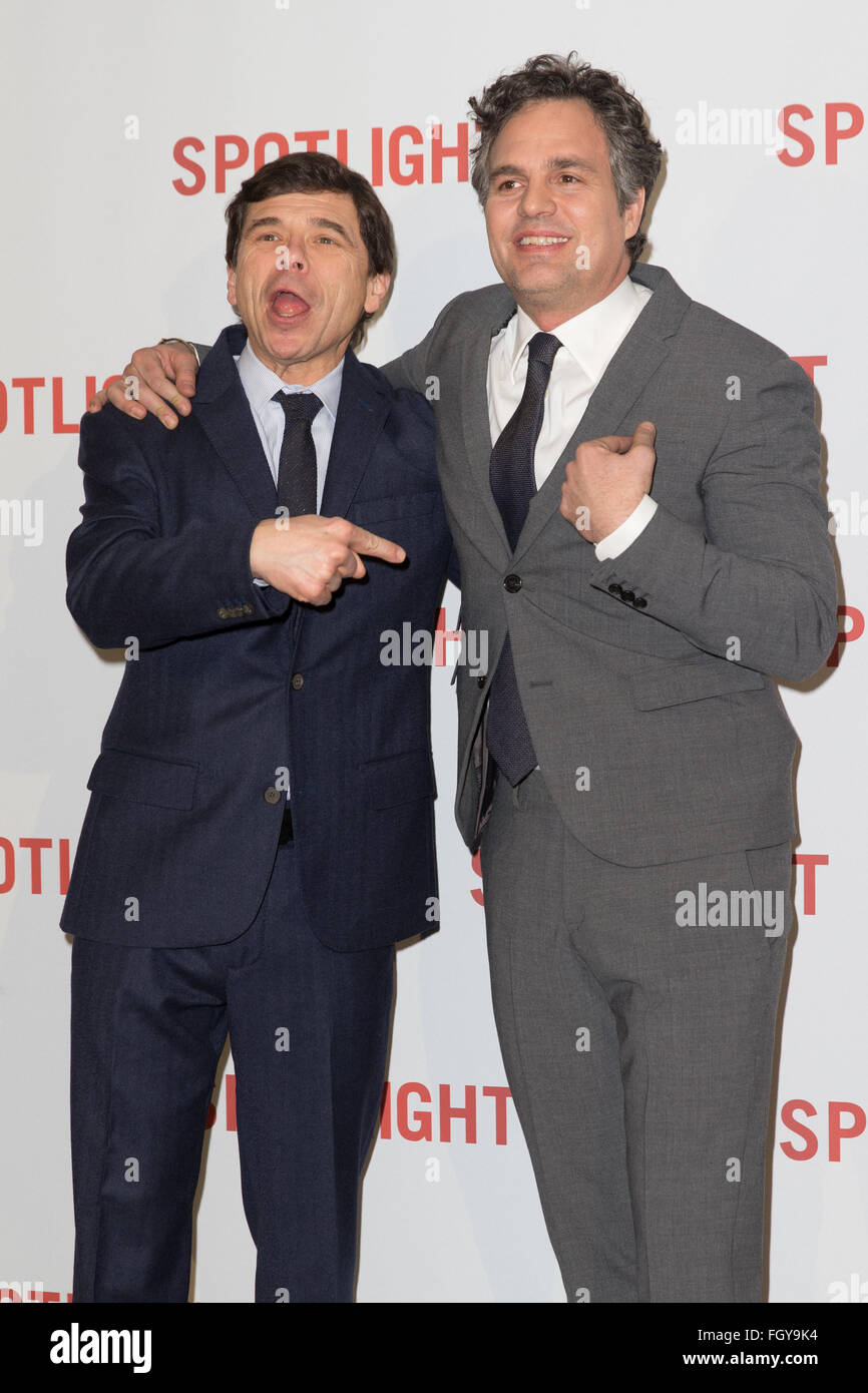 The UK Premiere of 'Spotlight' held at the Curzon Mayfair - Arrivals ...