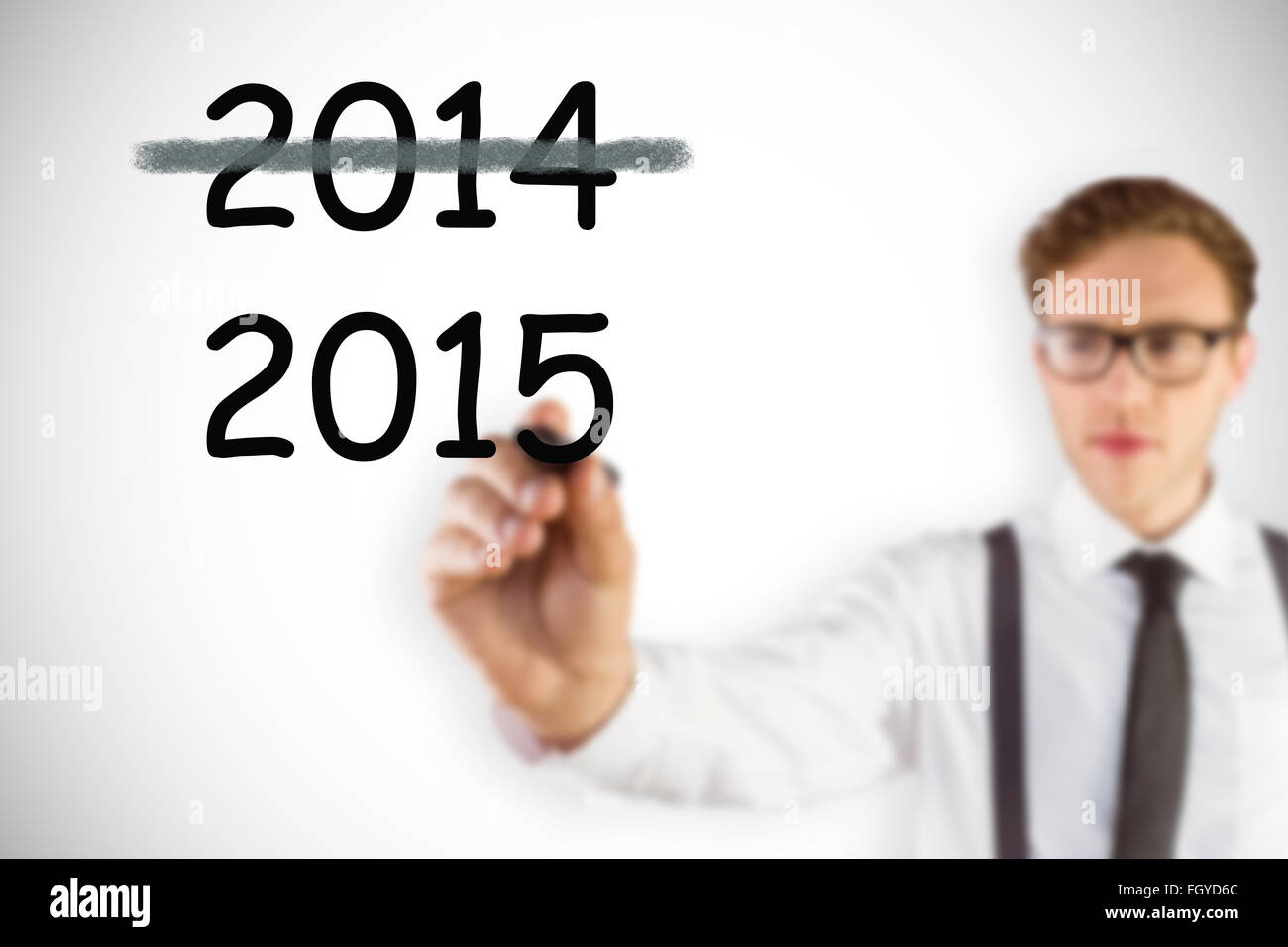 Digital composite nerd drawing hi-res stock photography and images - Alamy