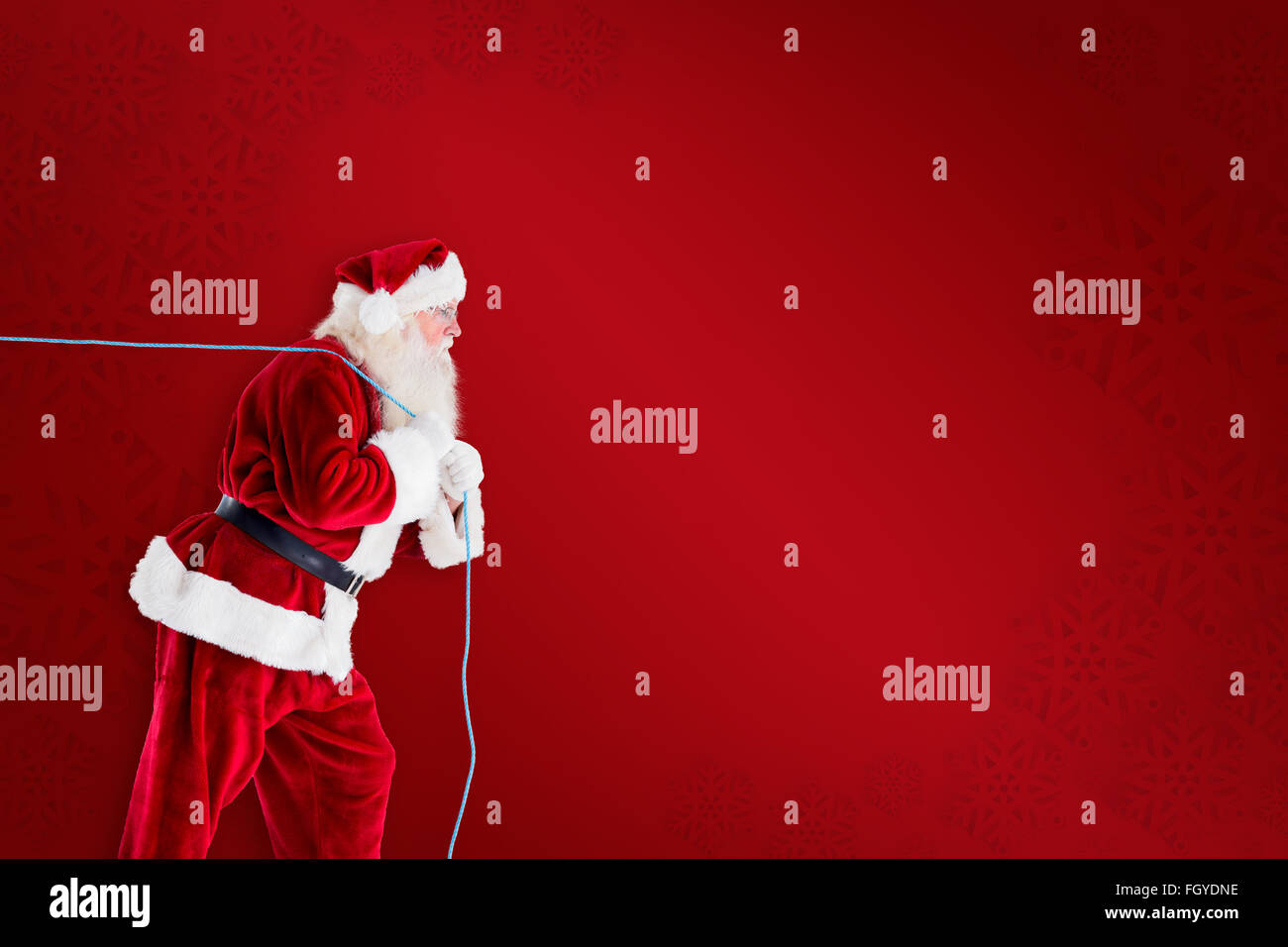 Santa claus father christmas rope hi-res stock photography and images ...