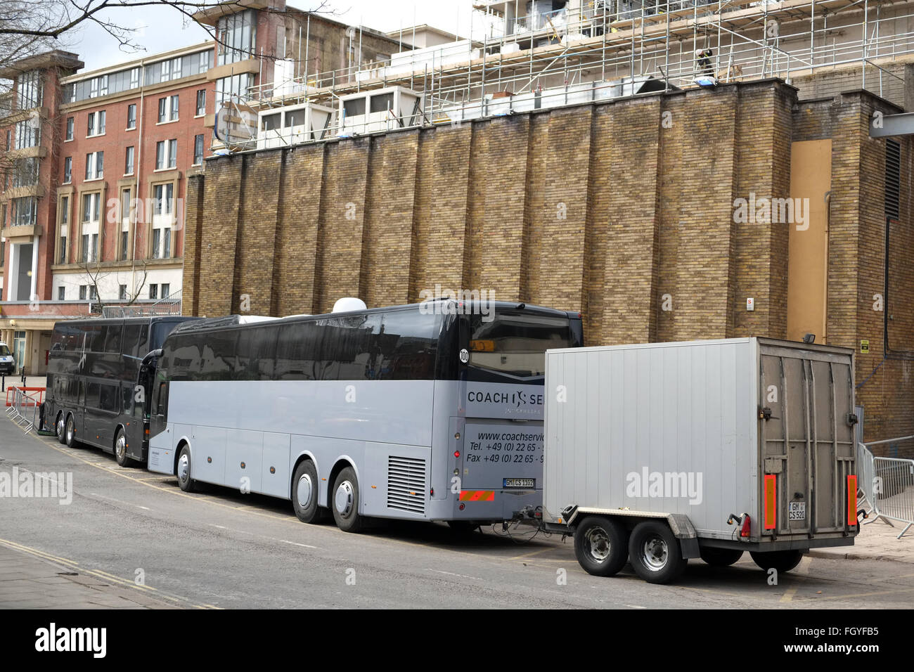 Music tour bus hi-res stock photography and images - Alamy