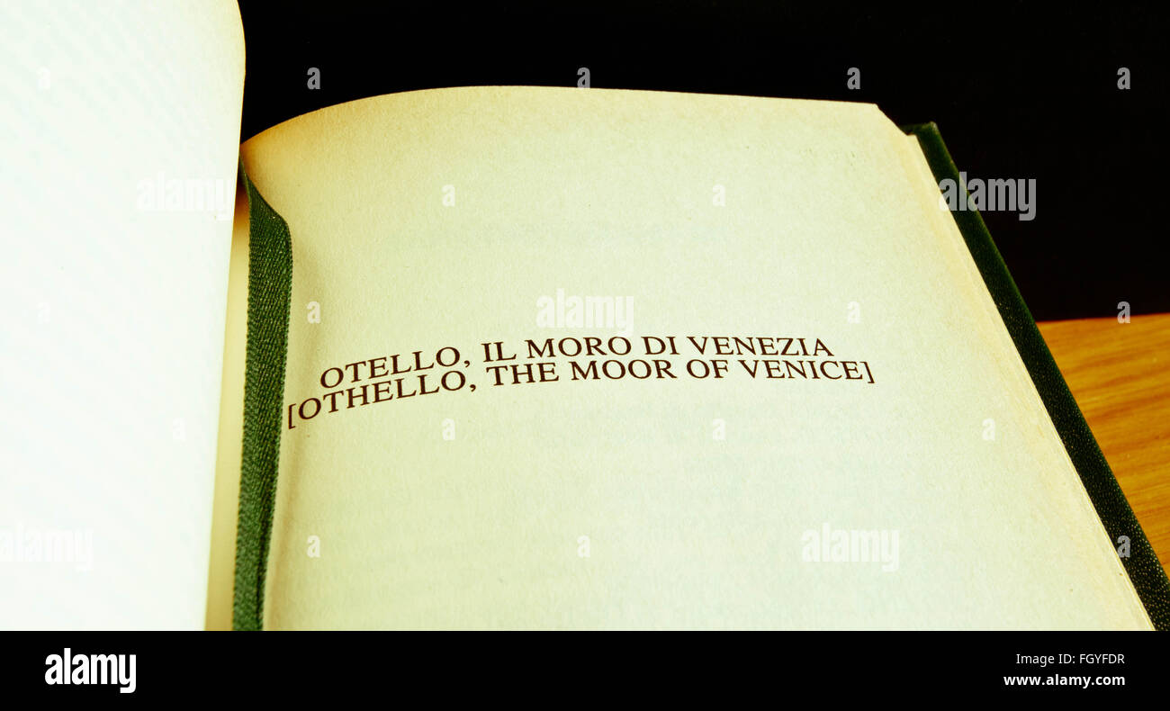 Othello the moor of venice hi-res stock photography and images - Alamy