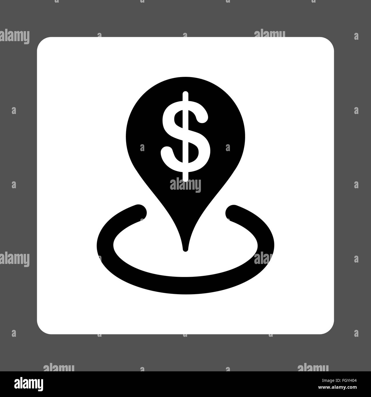 Geo Targeting Icon Stock Photo - Alamy