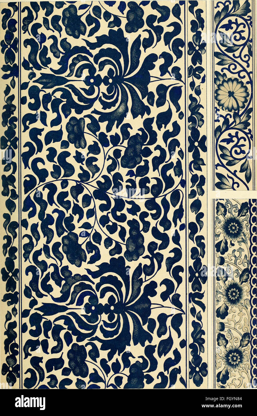 This 1867 work showcases examples of Chinese ornamental art ...