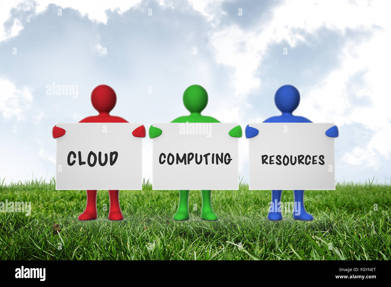 Composite image of cloud computing resources Stock Photo - Alamy