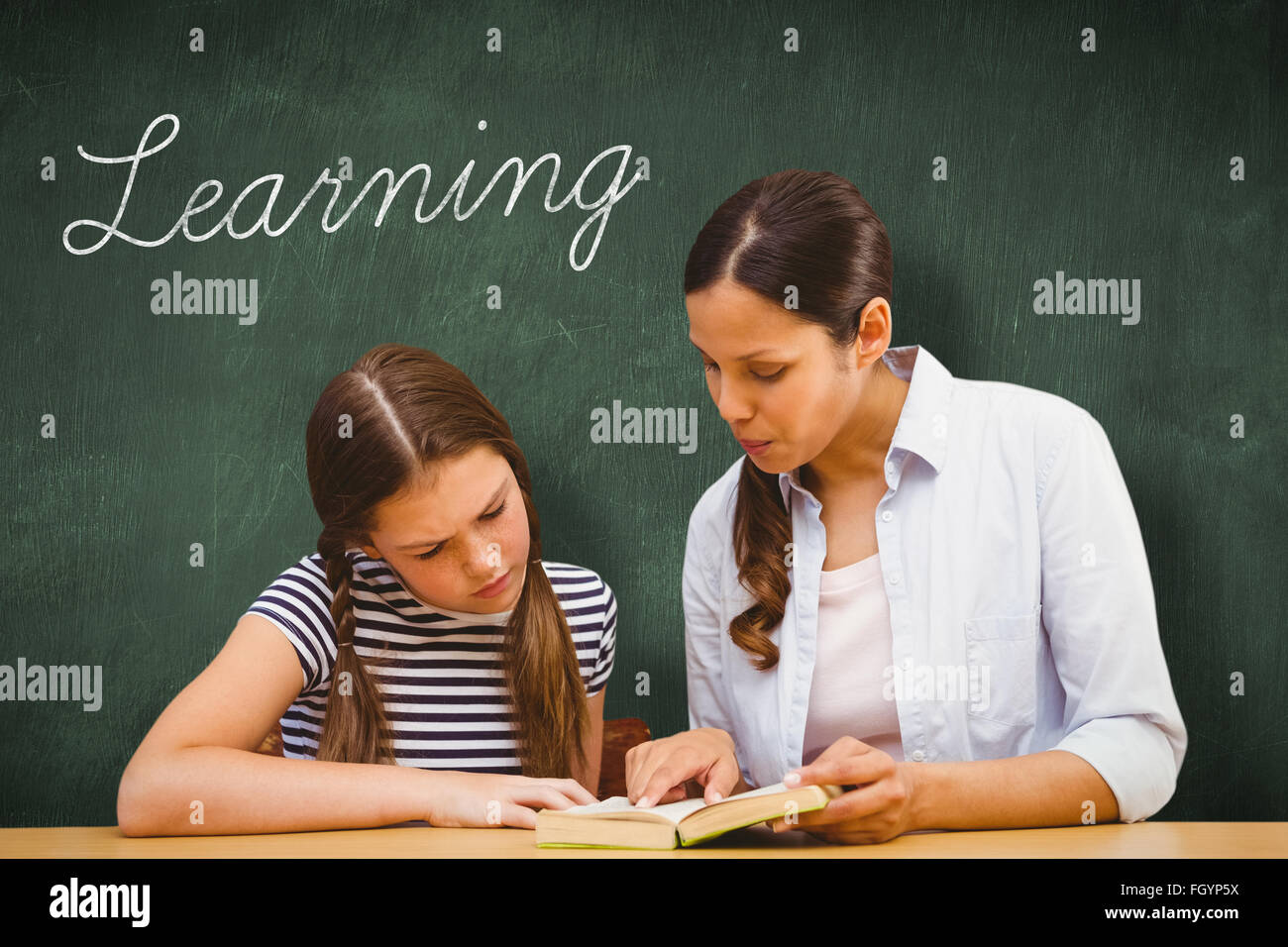 Female student sitting against bookshelf hi-res stock photography and ...
