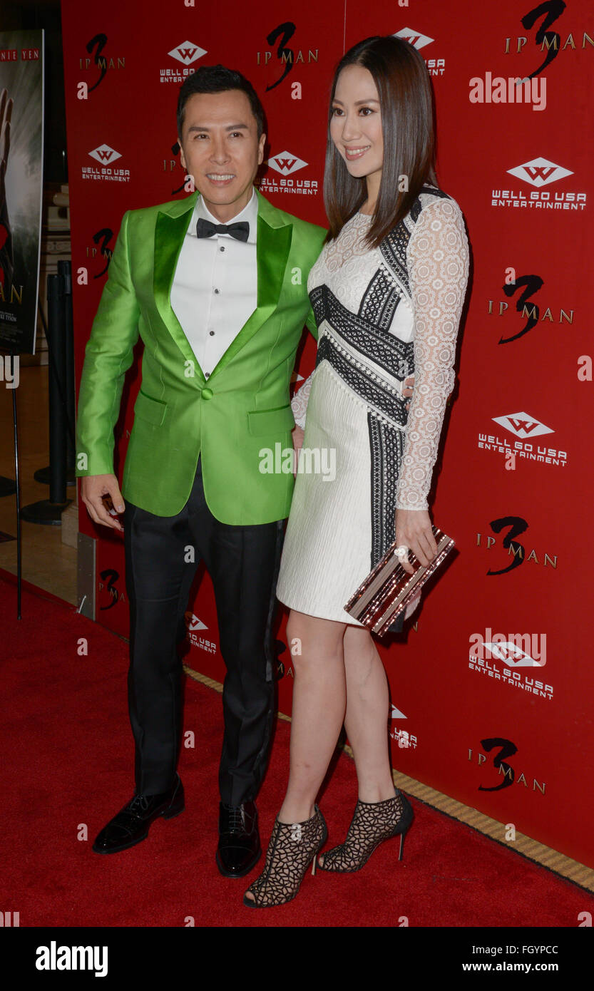 Los Angeles premiere of Well Go USA Entertainment's 'IP Man 3' at the ...