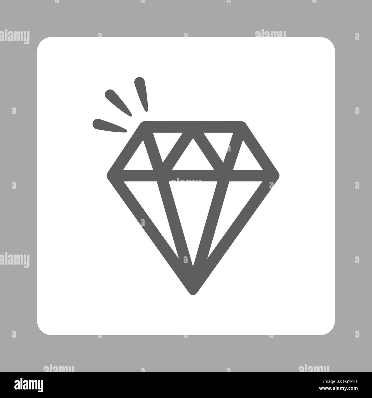 Crystal Icon from Commerce Buttons OverColor Set Stock Photo - Alamy