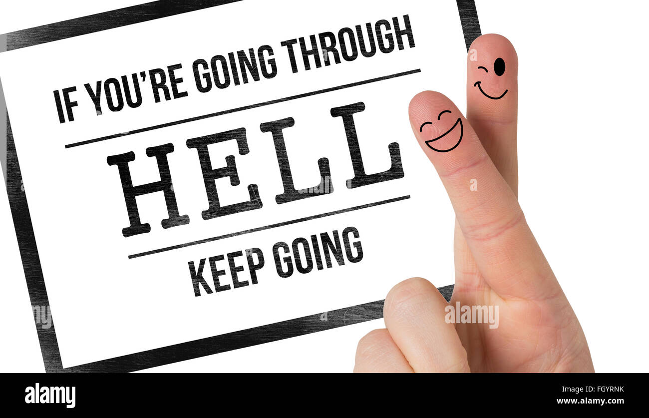 Composite image of motivational message Stock Photo - Alamy