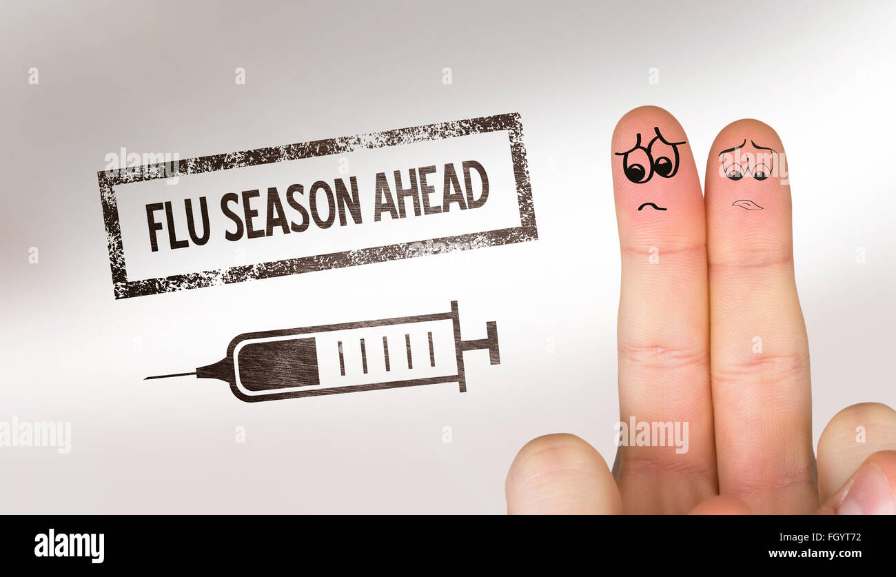 Composite image of sad fingers Stock Photo - Alamy