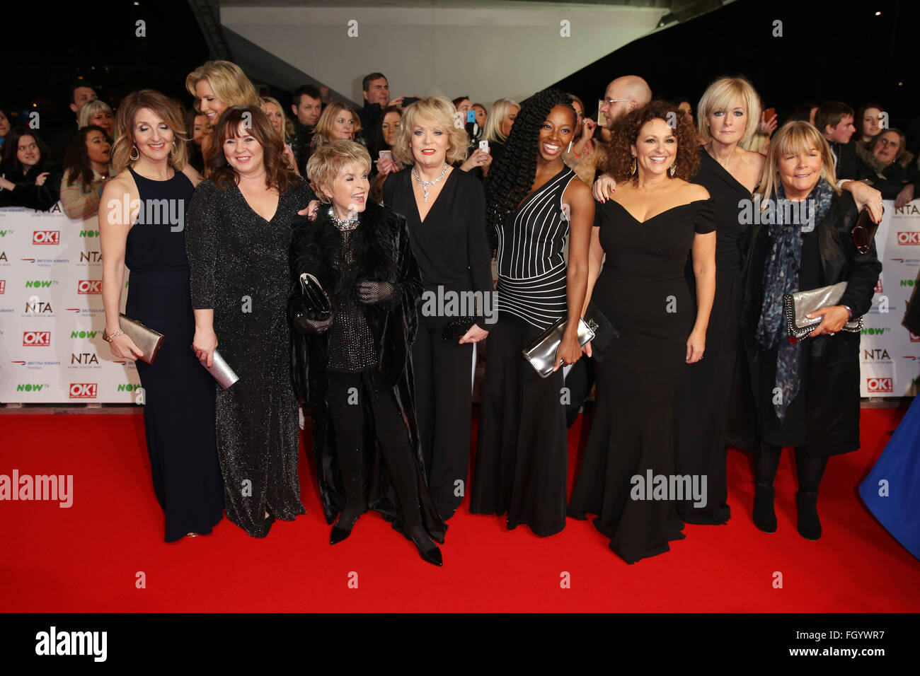 The National Television Awards 2016 (NTA's) held at the O2 Arena ...