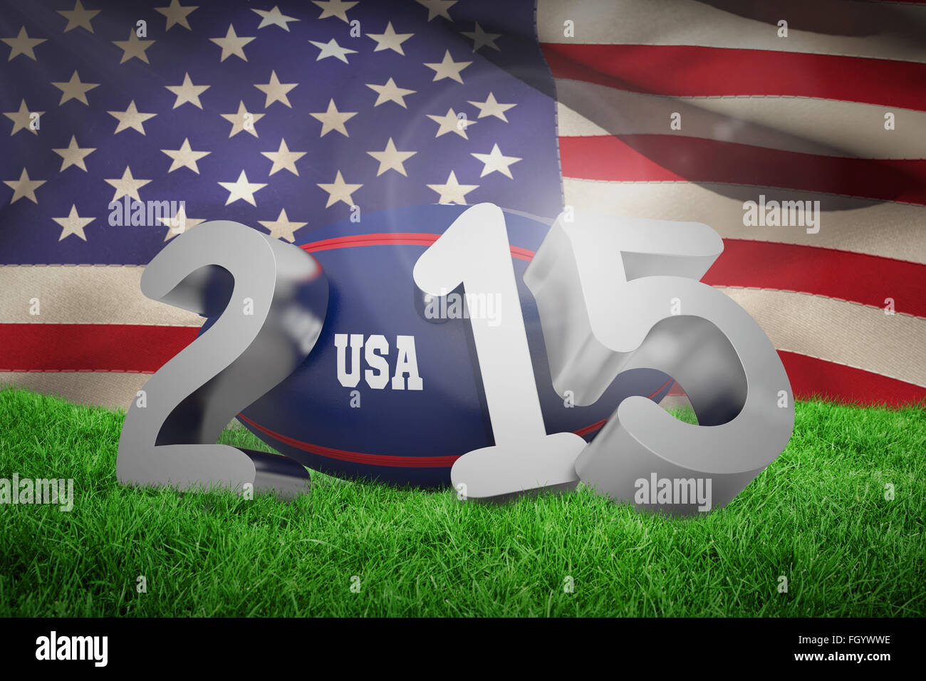 American flag rugby hi-res stock photography and images - Alamy
