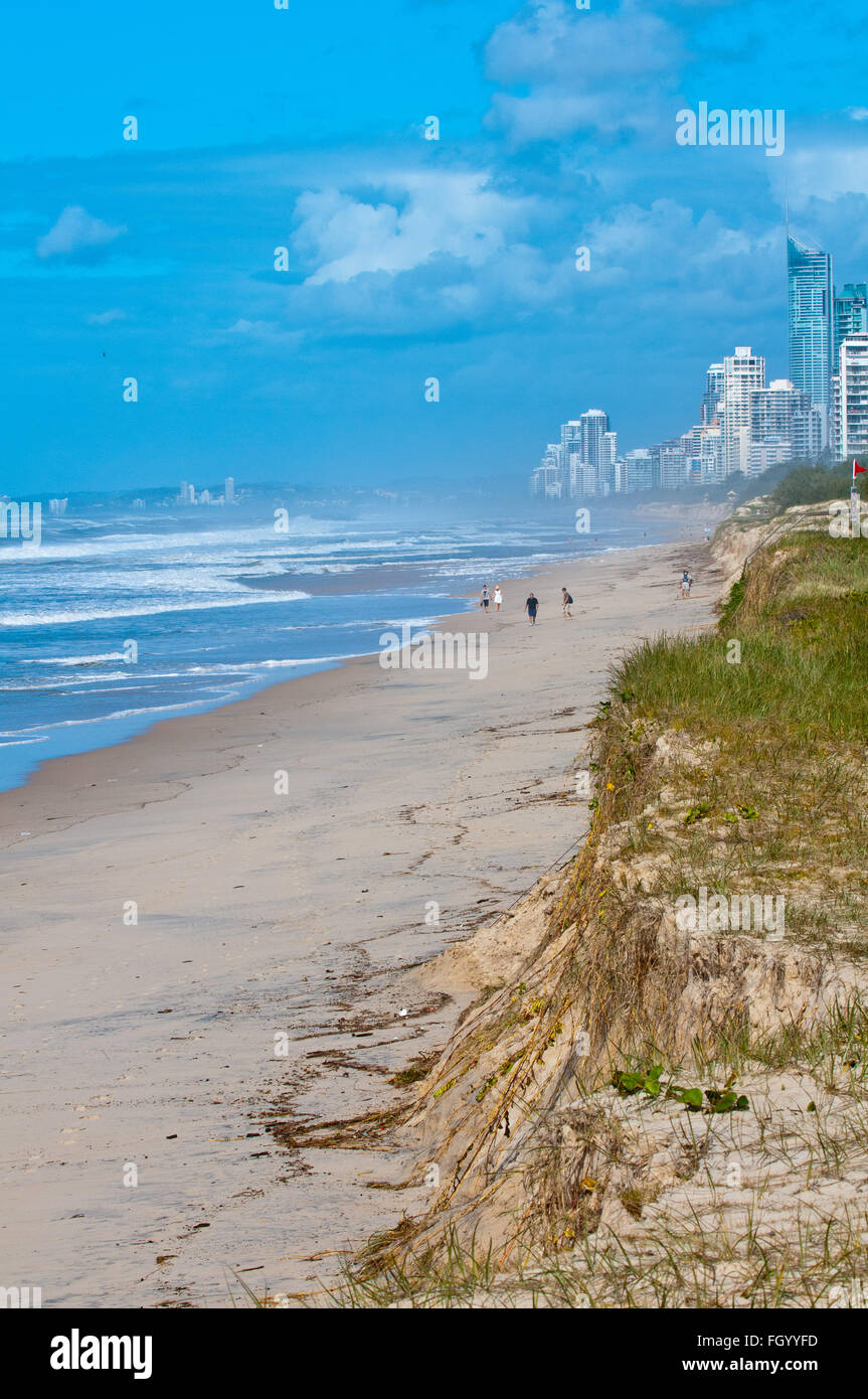 Beach, beach erosion, sand, damage, sand dunes, dunes Stock Photo - Alamy